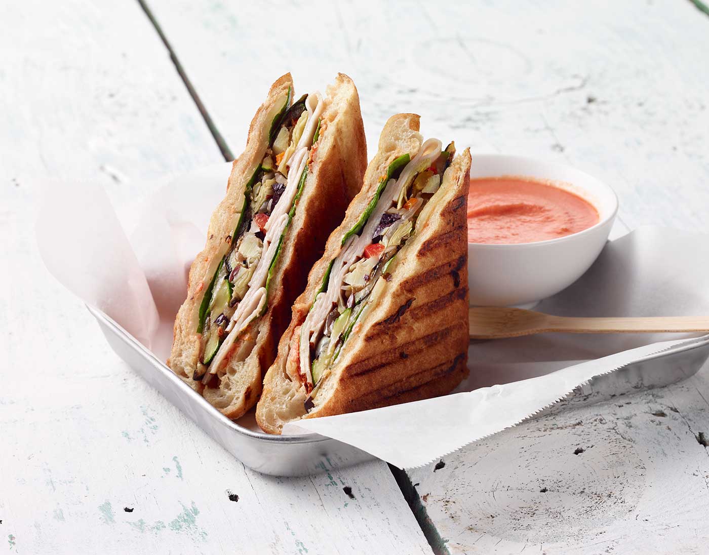 Butterball Foodservice | Turkey Antipasto Panini